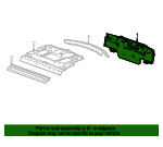 2013-2016 Chevrolet Rear End Panel 23463526 GM | GMPartsDirect.com