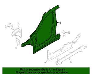 Genuine BMW 41-00-7-436-157 | Aperture Panel | FREE Shipping on Most ...