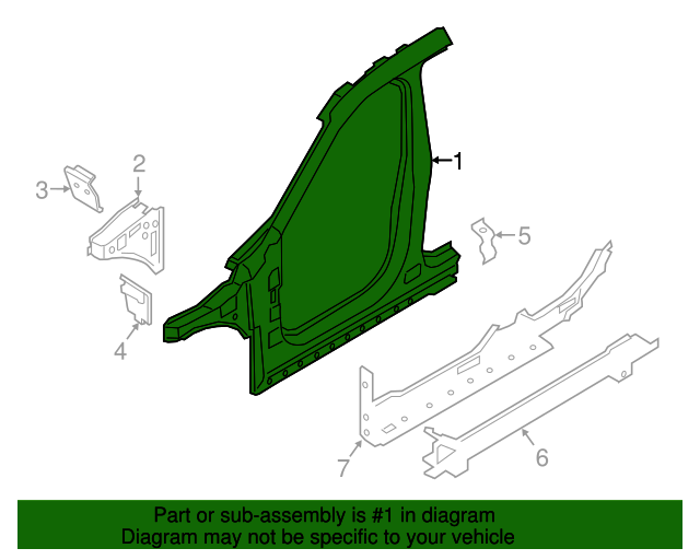 Genuine BMW 41-00-7-436-157 | Aperture Panel | FREE Shipping on Most ...