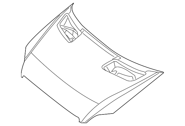 906-880-02-57 - Hood 2014-2018 Mercedes-Benz | Mercedes-Benz USA Parts