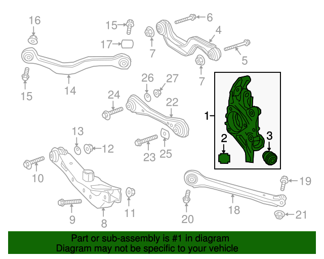 Knuckle 26503836 | OEM Parts Online