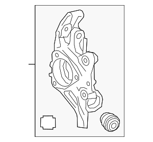 (Replaces 84005628) F (S)Knuckle 26503836 GM | GMPartsDirect.com