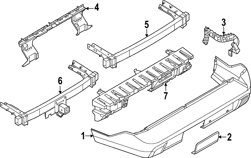2022-2024 Ford Maverick Bumper Cover nz6z17k835ab | TascaParts.com