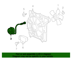 2005-2012 Acura RL Fan Motor 19030-RKB-003 | OEM Parts Online
