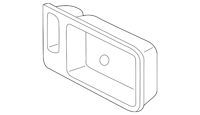 1996-2007 GM Primed Rear Outside Door Handle 15269298 GM ...