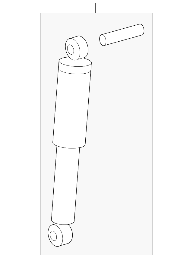 2013-2017 GM Rear Shock Absorber 23147604 GM | GMPartsDirect.com
