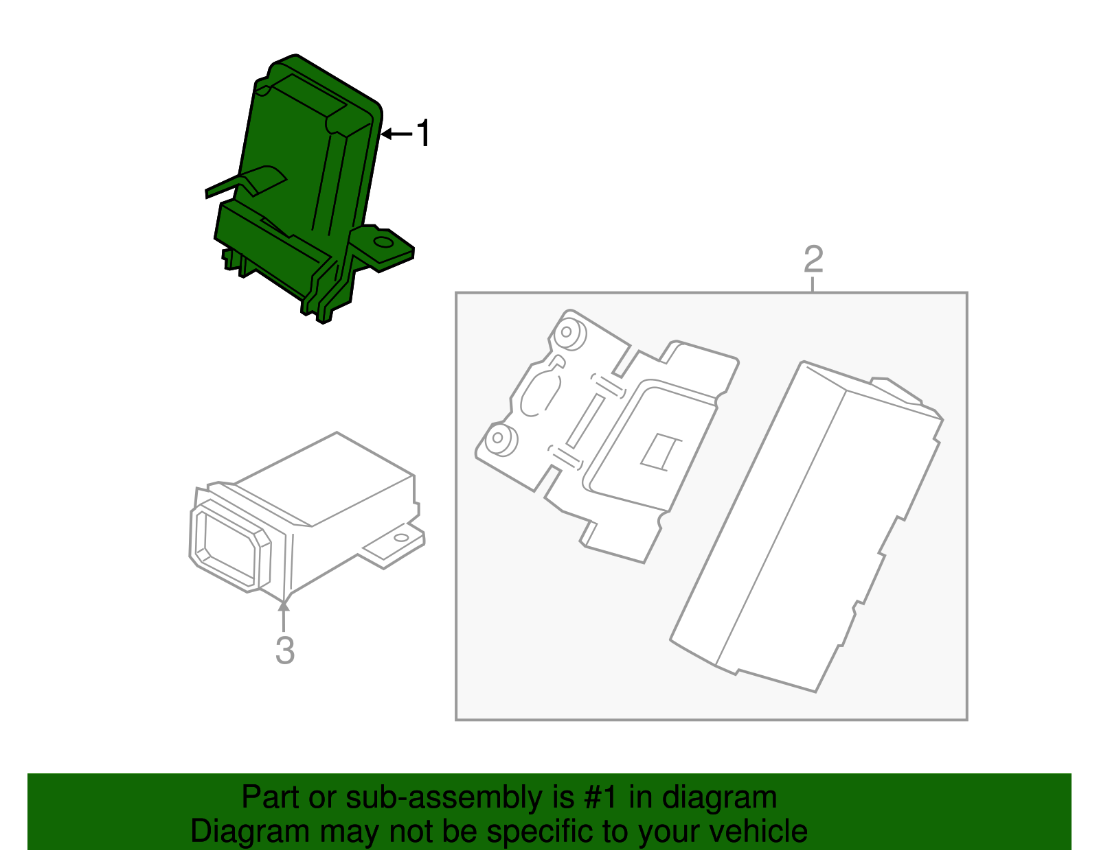 KL3Z-14F642-A - Module 2019-2020 Ford F-150 | Big 3 Auto Parts