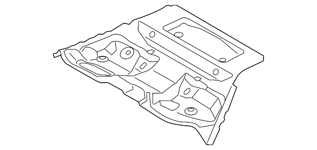 2017-2024 Audi Center Floor Pan 8W0-803-093 | Audi USA Parts