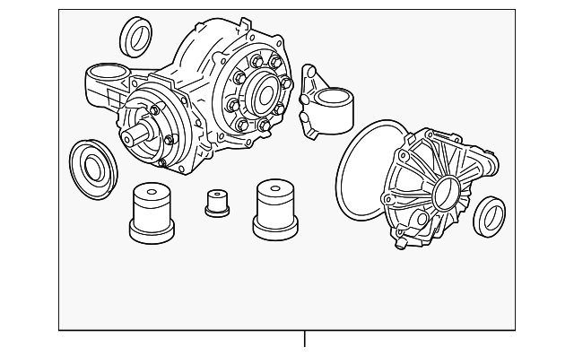 2007-2017 GM Rear Wheel Drive Differential Carrier Housing 42540531 GM ...