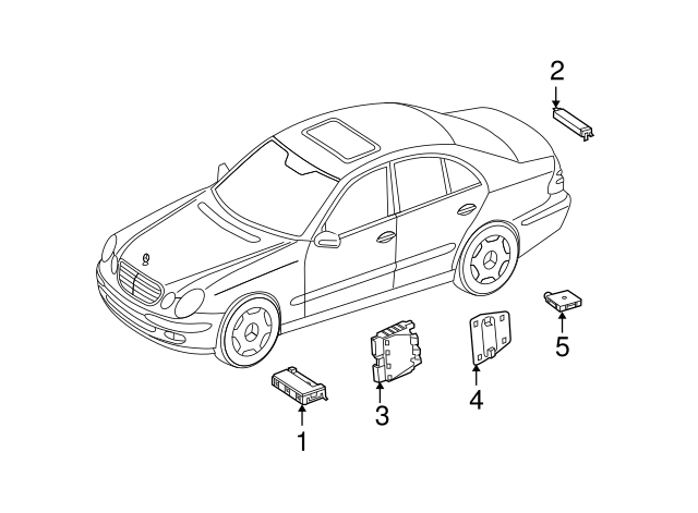 211-820-98-26 - Control Module 2003 Mercedes-Benz | Mercedes-Benz USA Parts