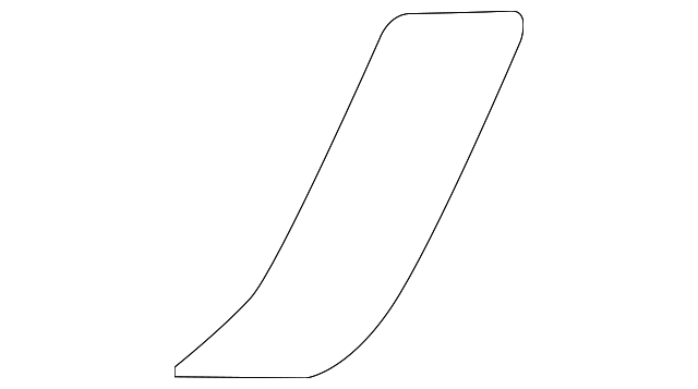 2007-2015 Toyota Tacoma Side Body Trim Protector (Left, Rear) 58742 ...