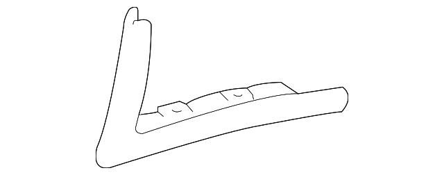 75631-04010 - Lower Molding - 2005-2015 Toyota Tacoma | nashuatoyota