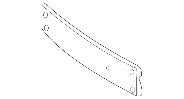 211-817-03-78 - License Bracket 2007-2009 Mercedes-Benz | Mercedes-Benz ...
