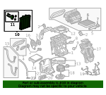 2016-2022 Chevrolet Air Conditioning Evaporator Core Kit 13435995 ...