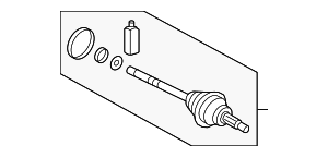 49525-J5100 - Inner Cv Joint 2018-2021 Kia Stinger | Kia.Parts Store