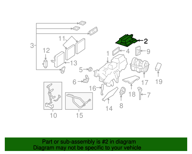 221-830-04-40 - Upper Housing 2007-2014 Mercedes-Benz | Mercedes-Benz ...