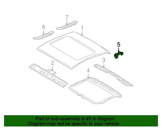 2003-2008 Hyundai Tiburon Mount Bracket 67171-2C050 | OEM Parts Online