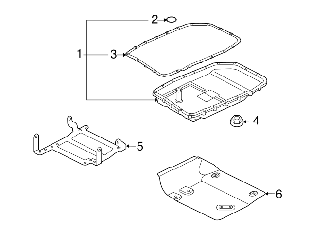 Genuine OEM Trans Pan Part# LR007474 Fits 2005-2013 Land Rover: Up To ...