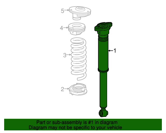 205-320-29-30 - Shock Absorber 2017-2023 Mercedes-Benz | Mercedes-Benz ...