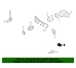 2020-2023 Mercedes-Benz Front Camera Retainer 167-888-31-00 | MB Parts ...