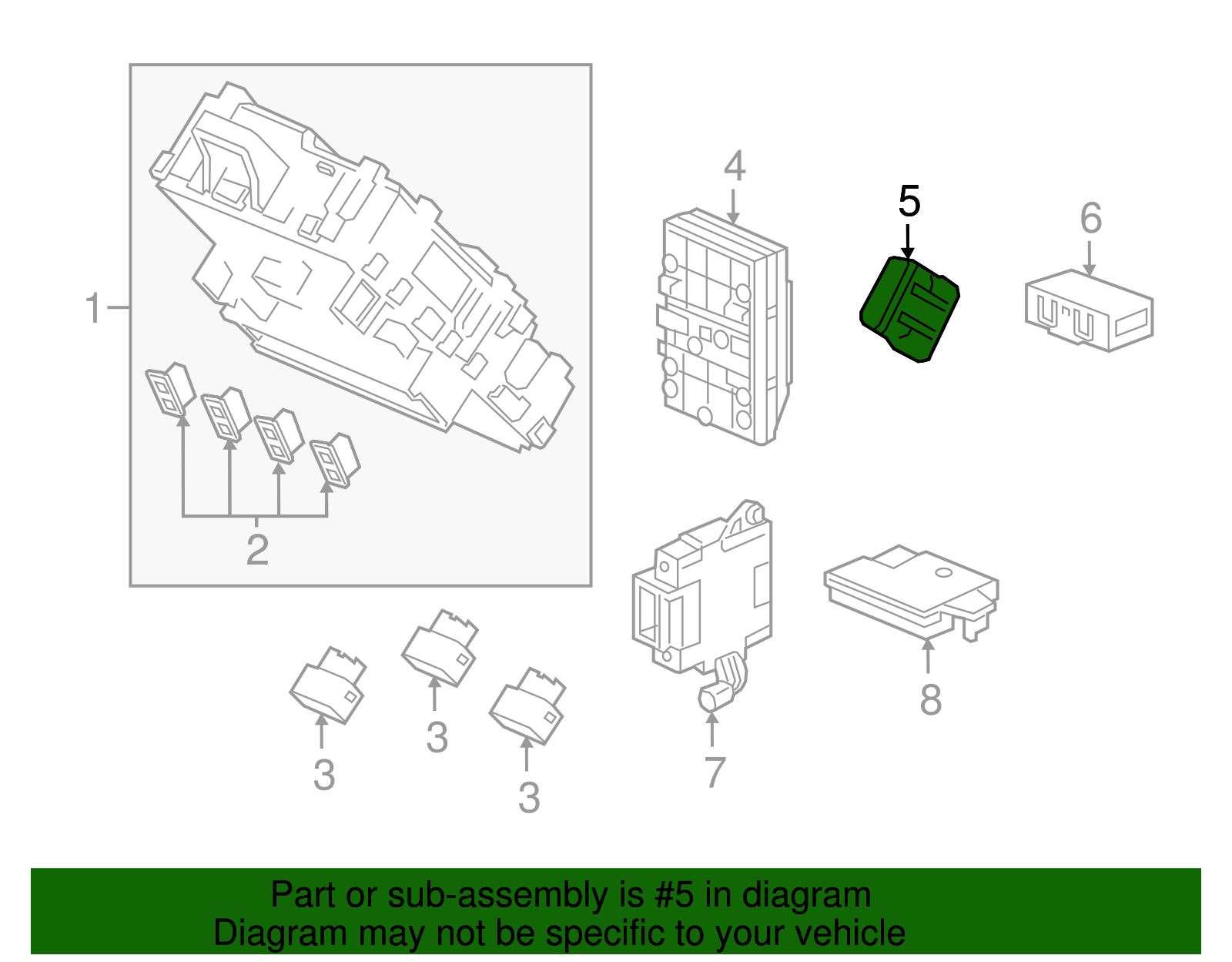 38890-TLA-A01 - Module 2017-2018 Honda CR-V | Honda Parts Online