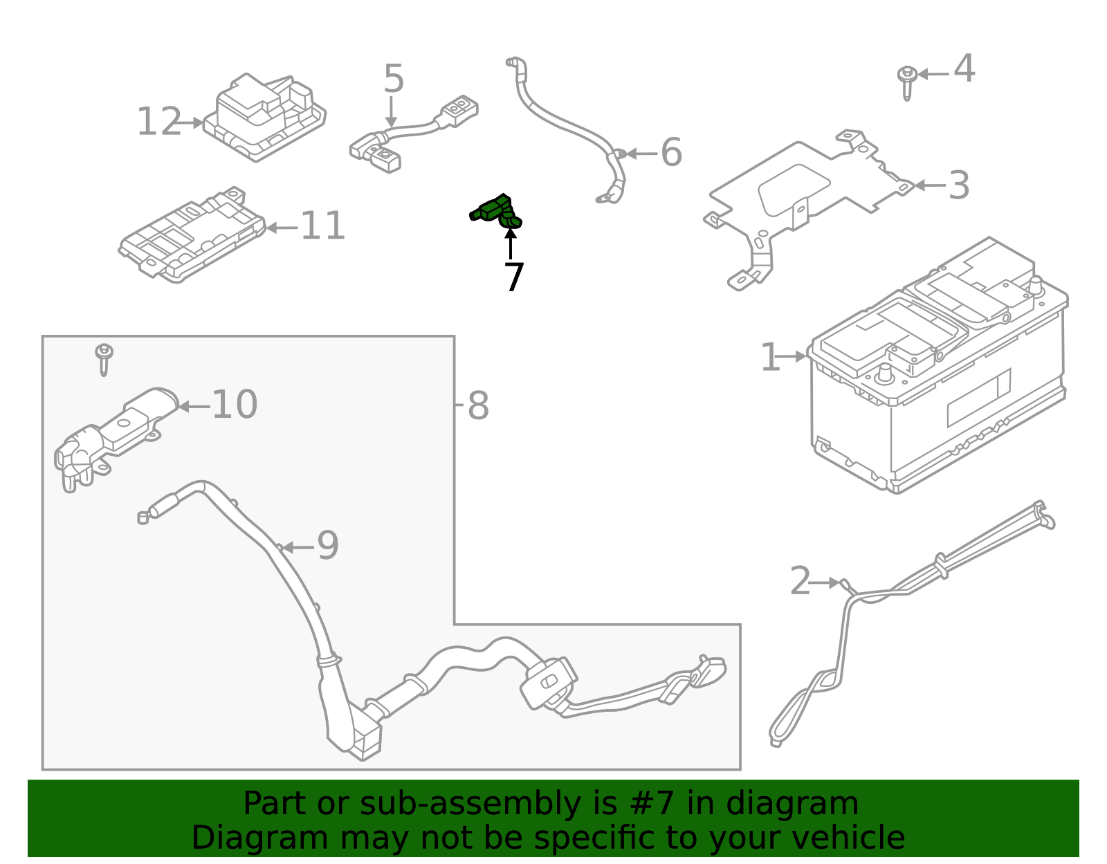 2017-2024 Land Rover | Battery Current Sensor | LR157912 | Express Land ...