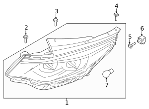 2019-2020 Kia Optima Headlamp Assembly - Driver's Side (LH) 92101-D5500 ...