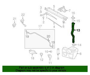 2005-2016 Land Rover Filler Neck LR013955 | OEM Parts Online