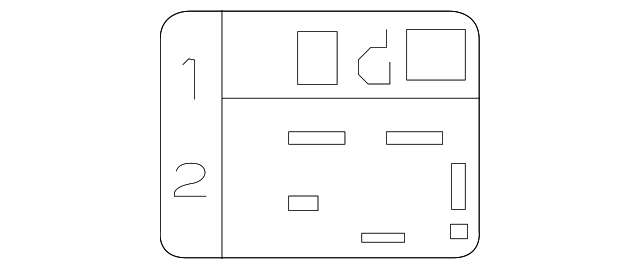 2012-2016 GM Air Conditioning Refrigerant and Fan Blade Warning Label ...