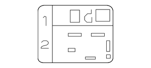 2012-2016 GM Air Conditioning Refrigerant and Fan Blade Warning Label ...