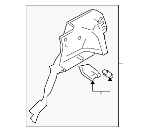 2018-2021 Hyundai Kona Lower Quarter Trim 85730-J9100-TRY | OEM Parts ...