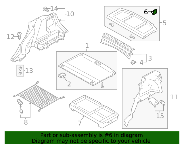 2018-2022 Hyundai Shelf Damper 85936-A2000 | OEM Parts Online