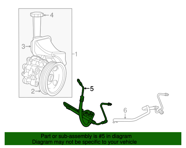 52014739AG - Heater Supply Hose - 2014-2020 Mopar | Mopar Parts Canada