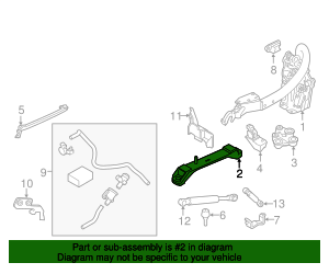 Genuine BMW 54-37-7-290-345 | Front Bracket | FREE Shipping on Most ...