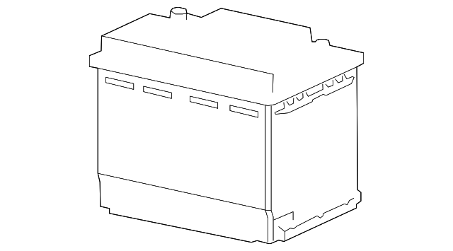 2016-2023 Mopar Vehicle Battery bbh6a001aa | TascaParts.com
