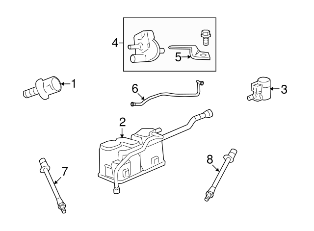 Vapor Canister Purge Valve 19432443 | GMPartsDirect.com