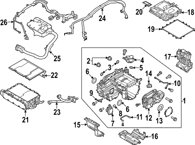45245-3B210 - Automatic Transmission Output Shaft Seal 2015-2024 Kia ...