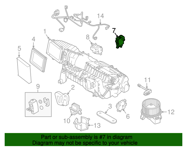 Genuine OEM Ford Part - Adjust Motor AR3Z-19E616-E | Genuine OEM Ford ...