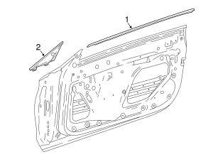 238-727-53-00 - Corner Trim 2018-2023 Mercedes-Benz | Mercedes-Benz USA ...