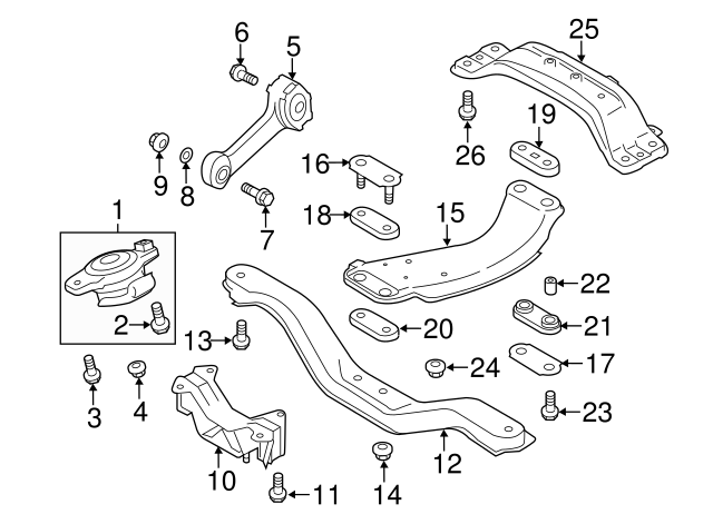 2014-2021 Subaru Side Mount 41022SG010 | Subaru Parts Store