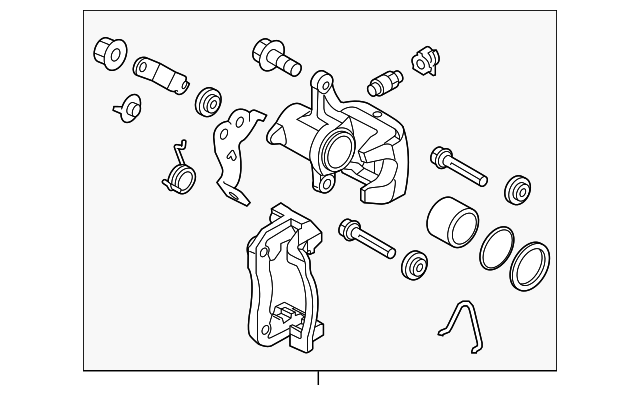 58310-G2A70 - Disc Brake Caliper 2019-2021 Kia Niro | Kia.Parts Store