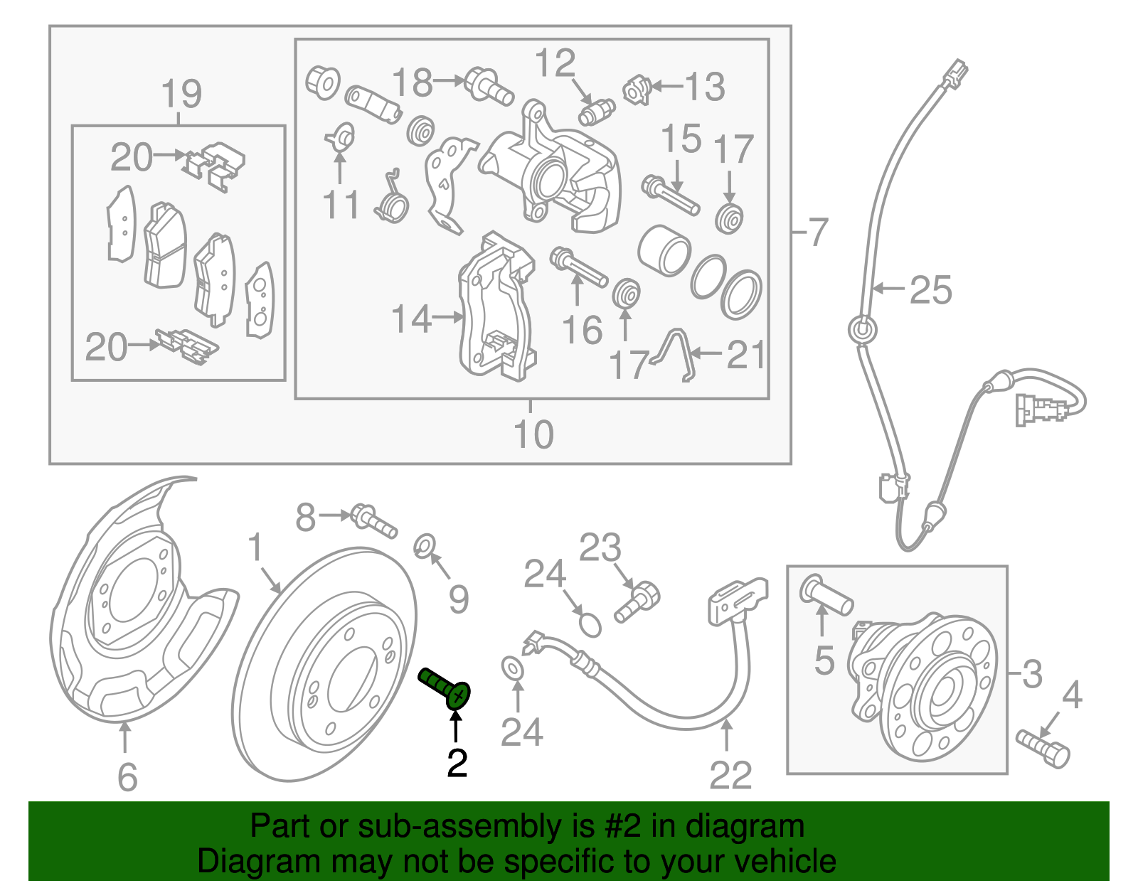 12203-06167K - Rotor Screw 2011-2025 Kia | Kia.Parts Store
