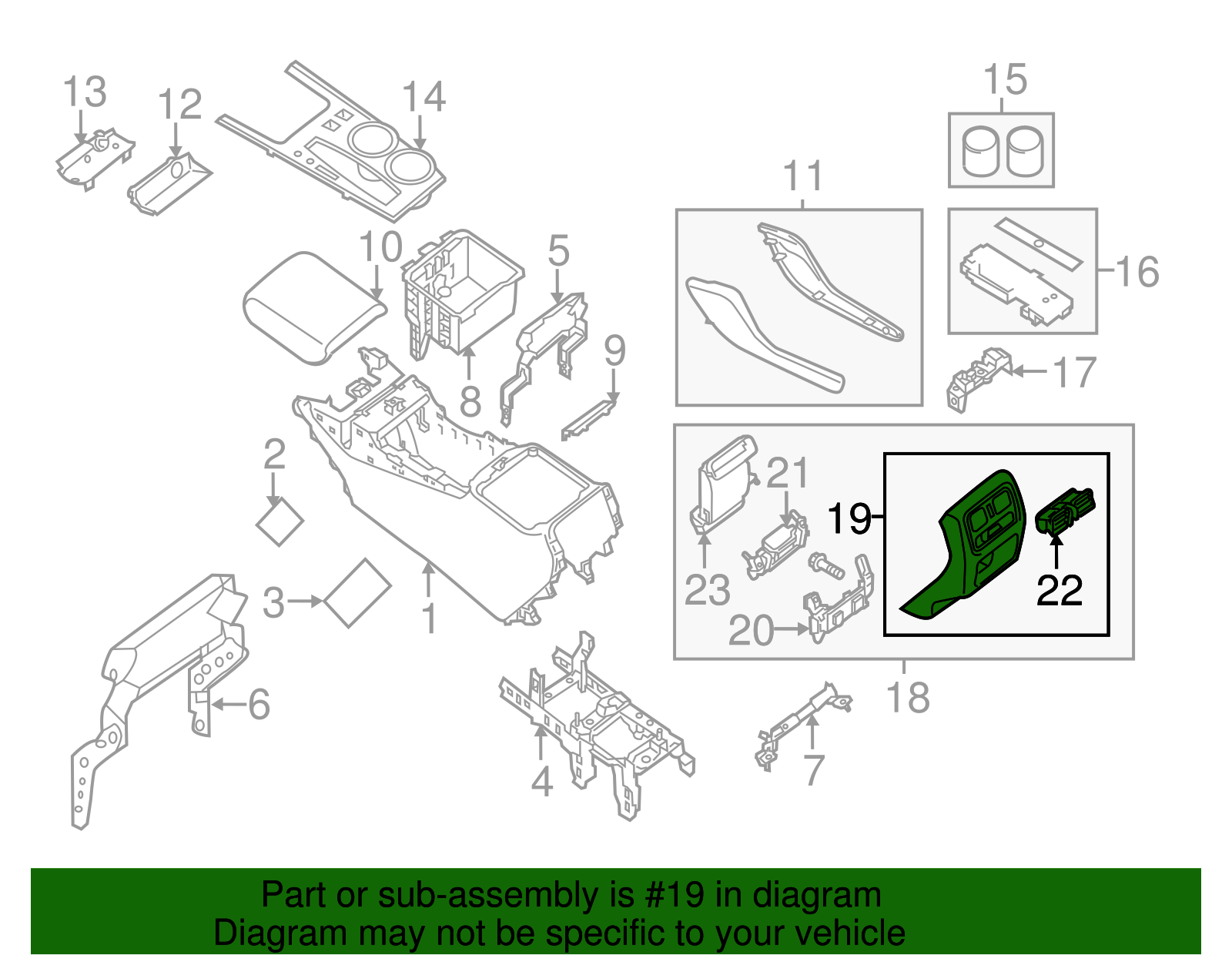 2013-2020 Nissan Pathfinder Rear Panel 96931-3KA4A | Nissan Parts Central