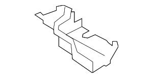 2009-2014 Nissan Upper Seal 92182-1AA0C | Temecula Nissan Parts