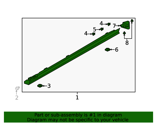 BDTS-51-P50D-64 - Rocker Molding - 2019-2021 Mazda 3 | MazdaSwag