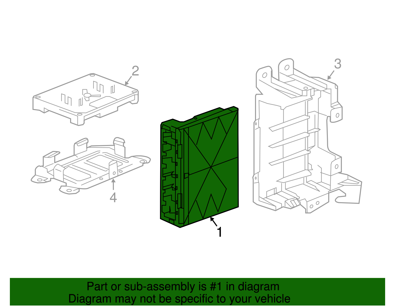 Body Control Module 13534187 | GM Parts Center