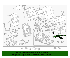 2017-2020 GM Passenger Discriminating Sensor 84383139 GM ...