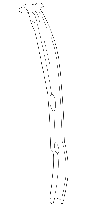 1996-2023 GM Driver Side Body Side Number 3 Pillar Reinforcement ...