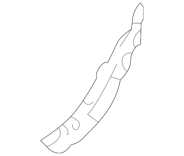 1996-2025 GM Driver Side Body Side Outer Panel Brace 15740683 GM ...