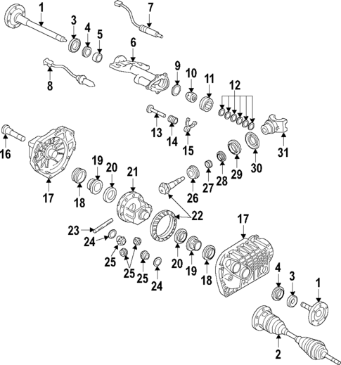 Propeller Shaft for 2013 Chevrolet Silverado 1500 | GM Parts Club